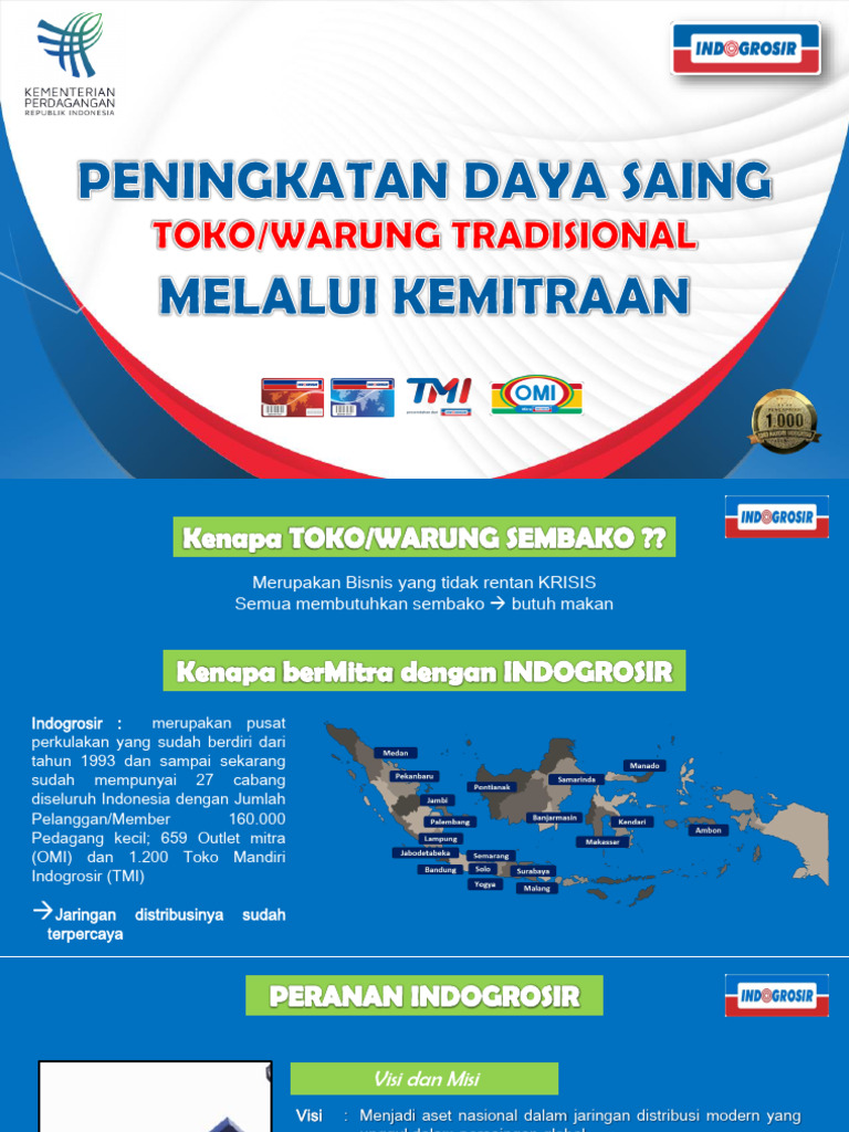 Presentasi Kemendag - PDN | PDF