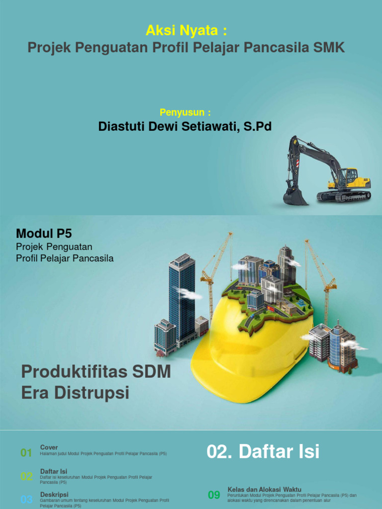07.1. Projek Penguatan Profil Pelajar Pancasila SMK (Marencang Modul P5 ...