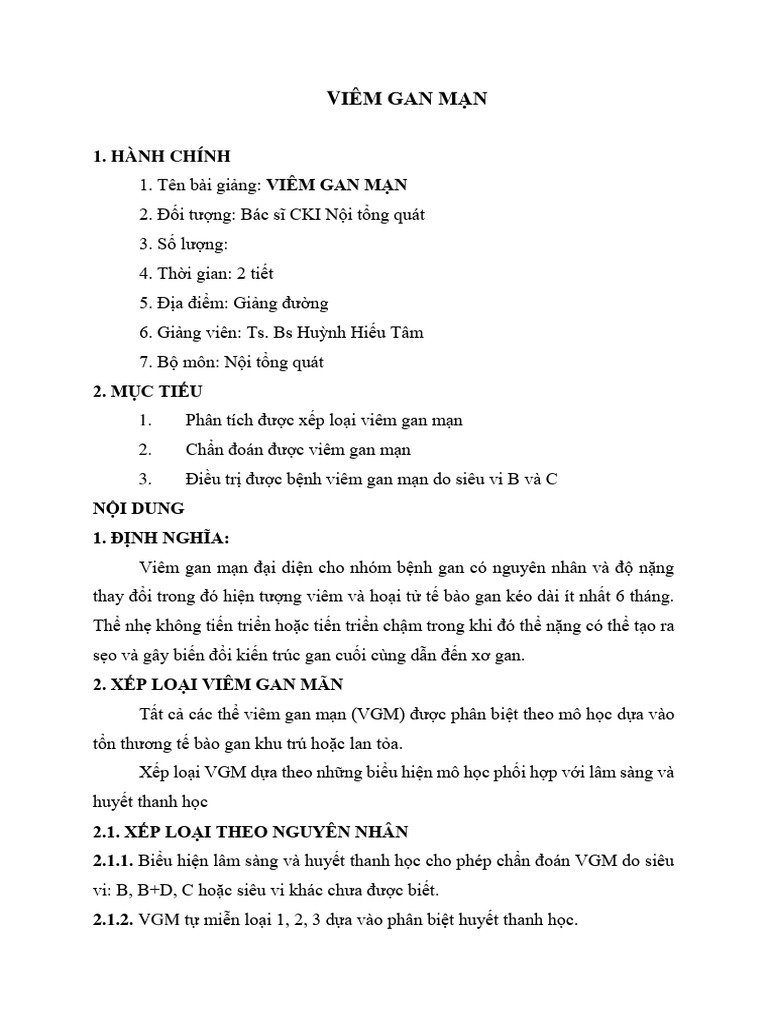 5. VIÊM GAN MẠN 2020 | PDF