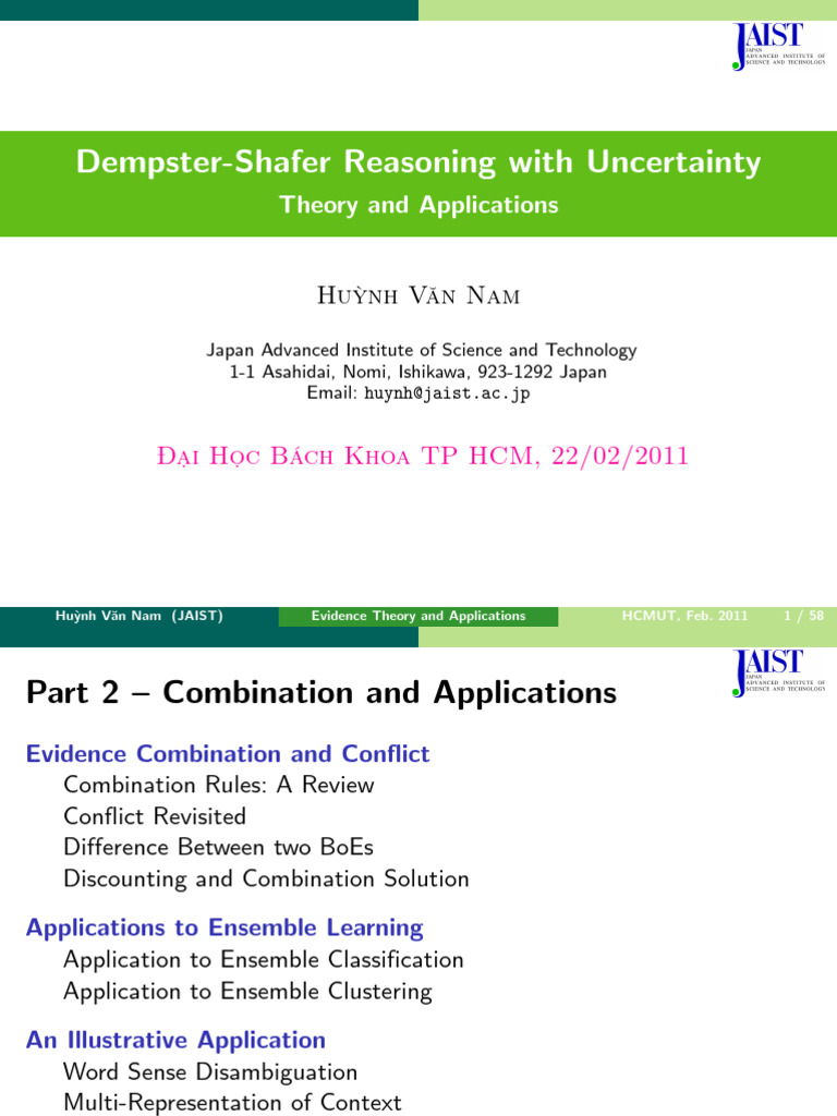 Tutorial Part2 Pdf Statistical Classification Cognition