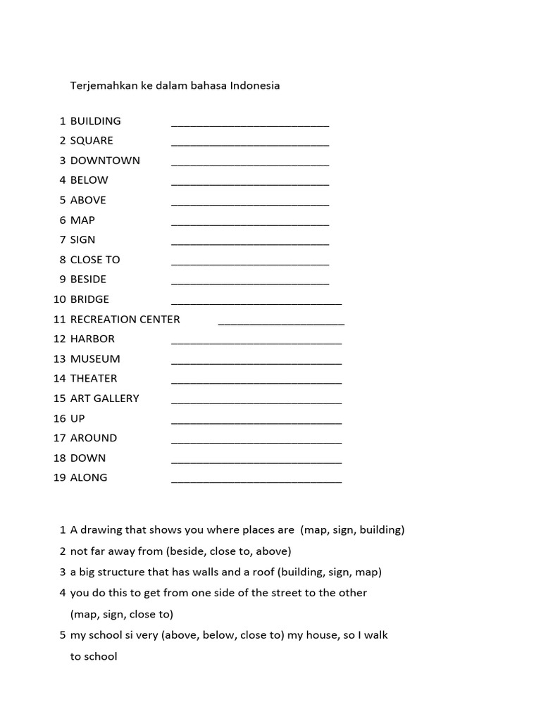 Tugas Mandarin Dan Ingg Kelas 3 | PDF