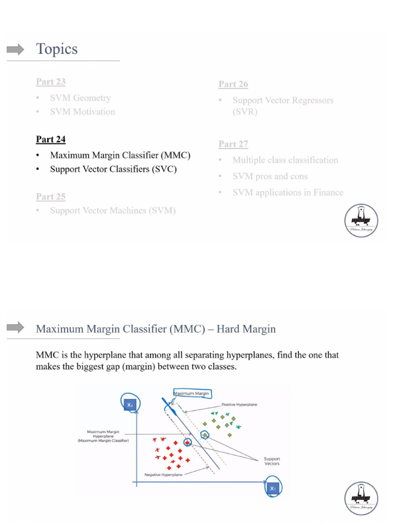 Part 24-SVM Classification (hard margin and soft margin) 0-52 ... Part 24-SVM Classification (hard margin and soft margin) 0-52 ...