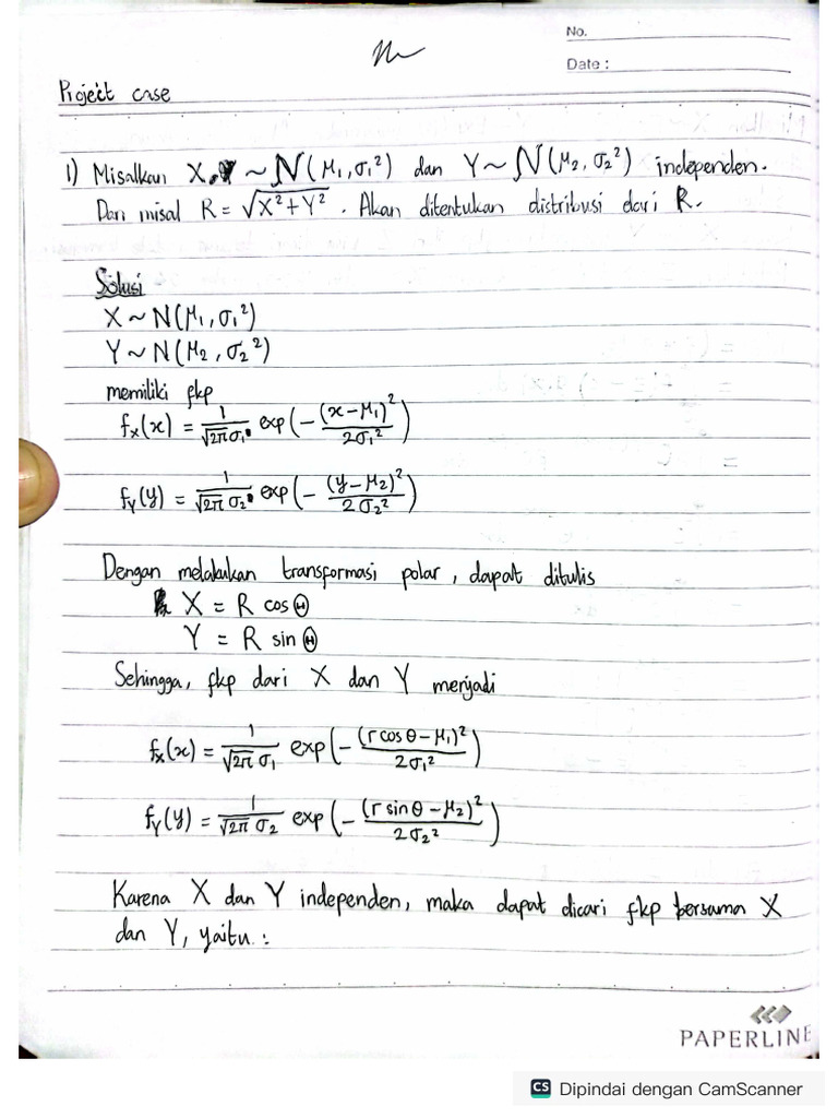 Joki Project Statmat 1 Kiki | PDF