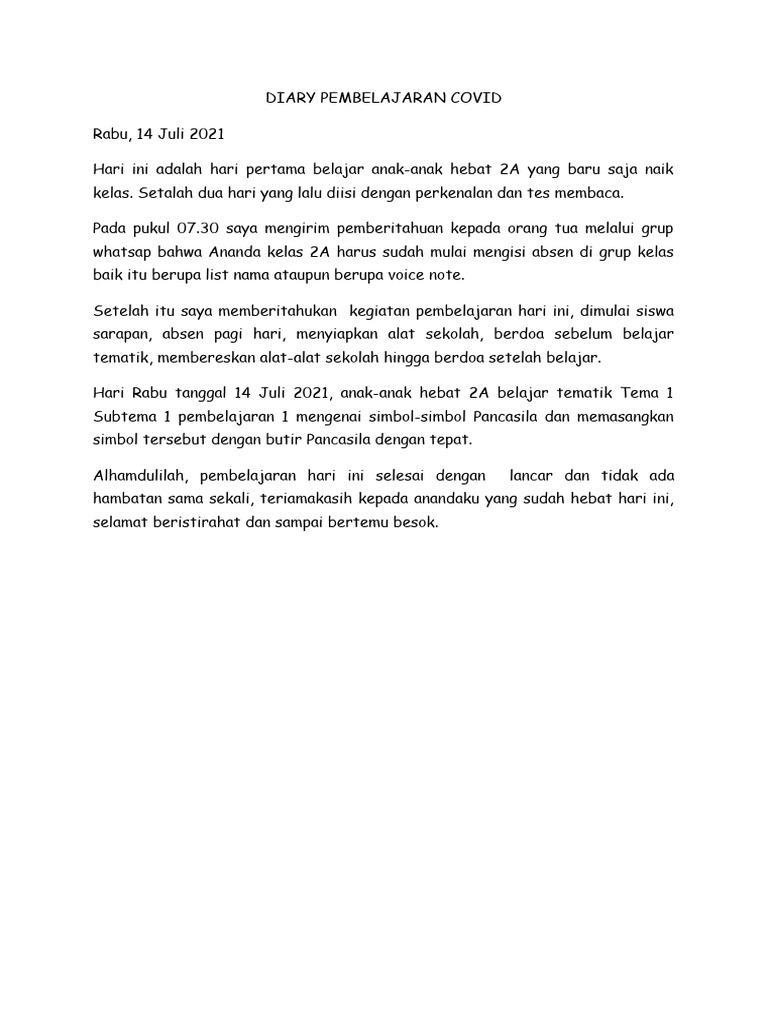 Diary | PDF