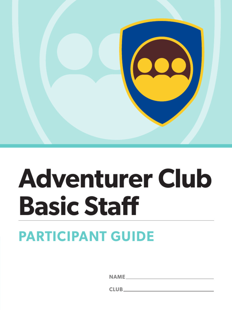 Adventurer_BasicStaff_AYMT_Participant_Guide | PDF | Seventh Day ...