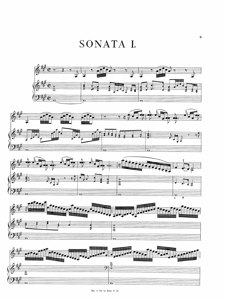 Biber 8 Violin Sonatas Score | PDF