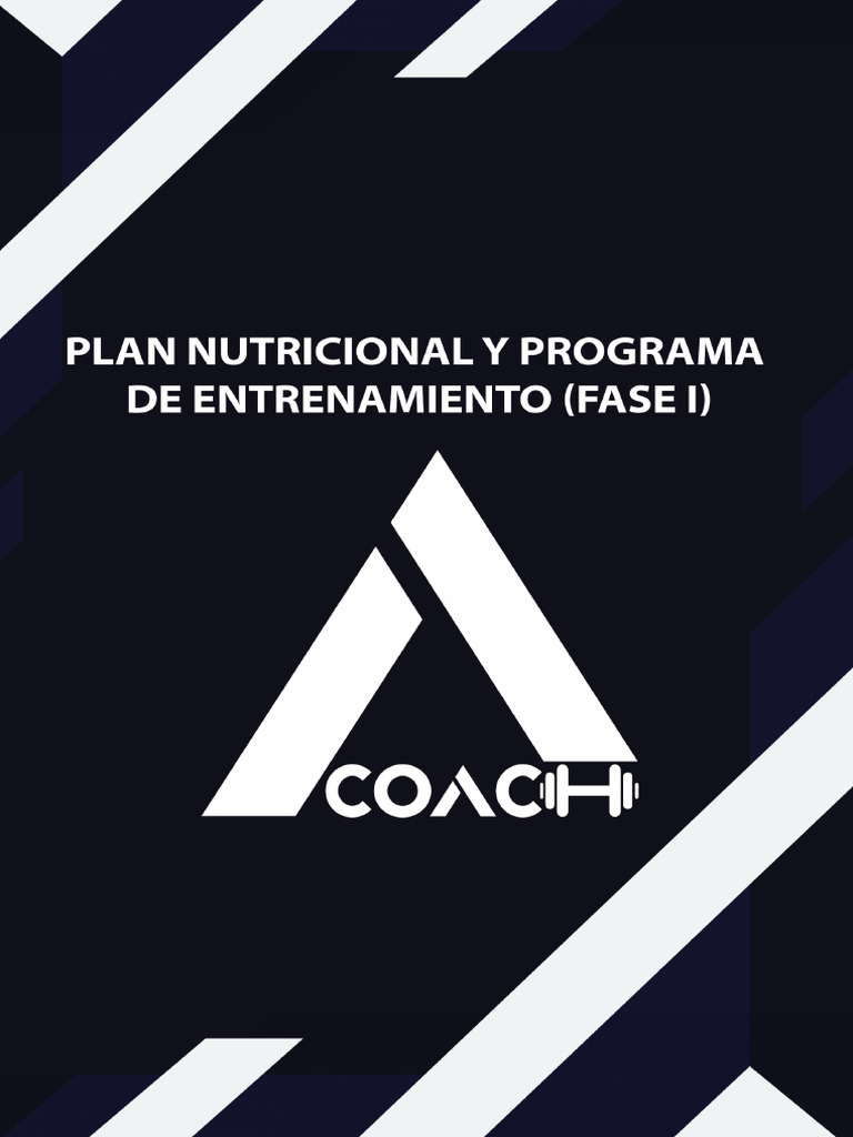 Plan Nutricional y Programa de Entrenamiento Maria Elena Corredor Fase ...