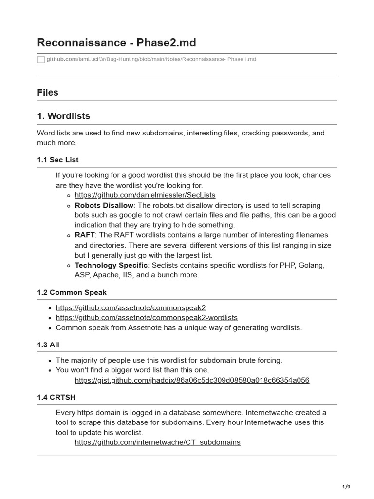 Reconnaissance - Phase-2 | PDF | Domain Name System | Computing