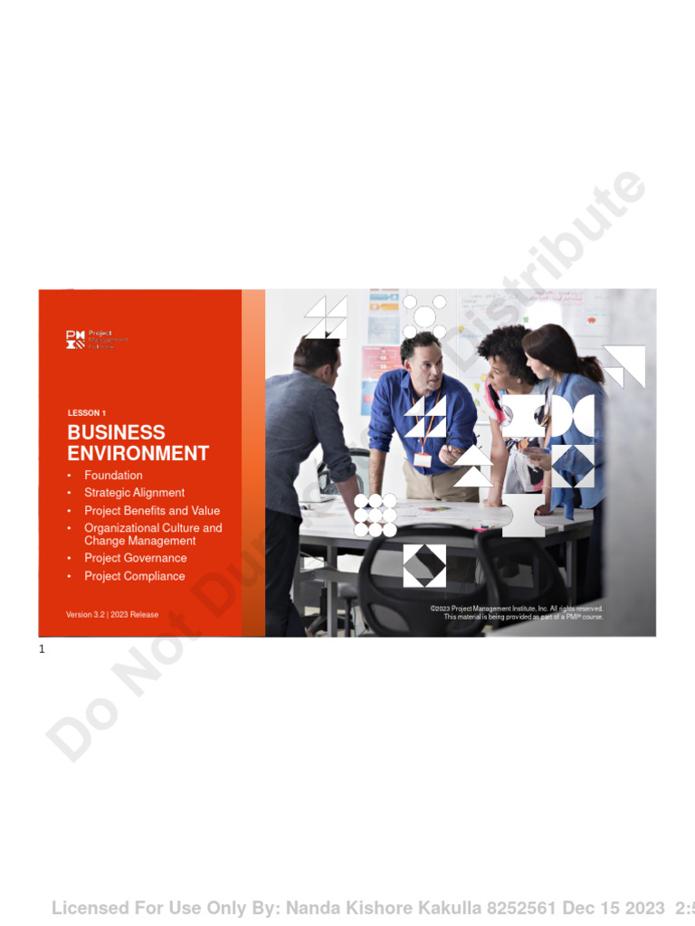 Module1 Business Environment | PDF | Agile Software Development ...