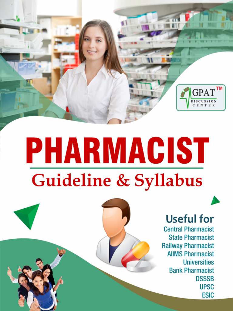 Career As Pharmacist Syllabus | PDF | Pharmacy | Pharmacist