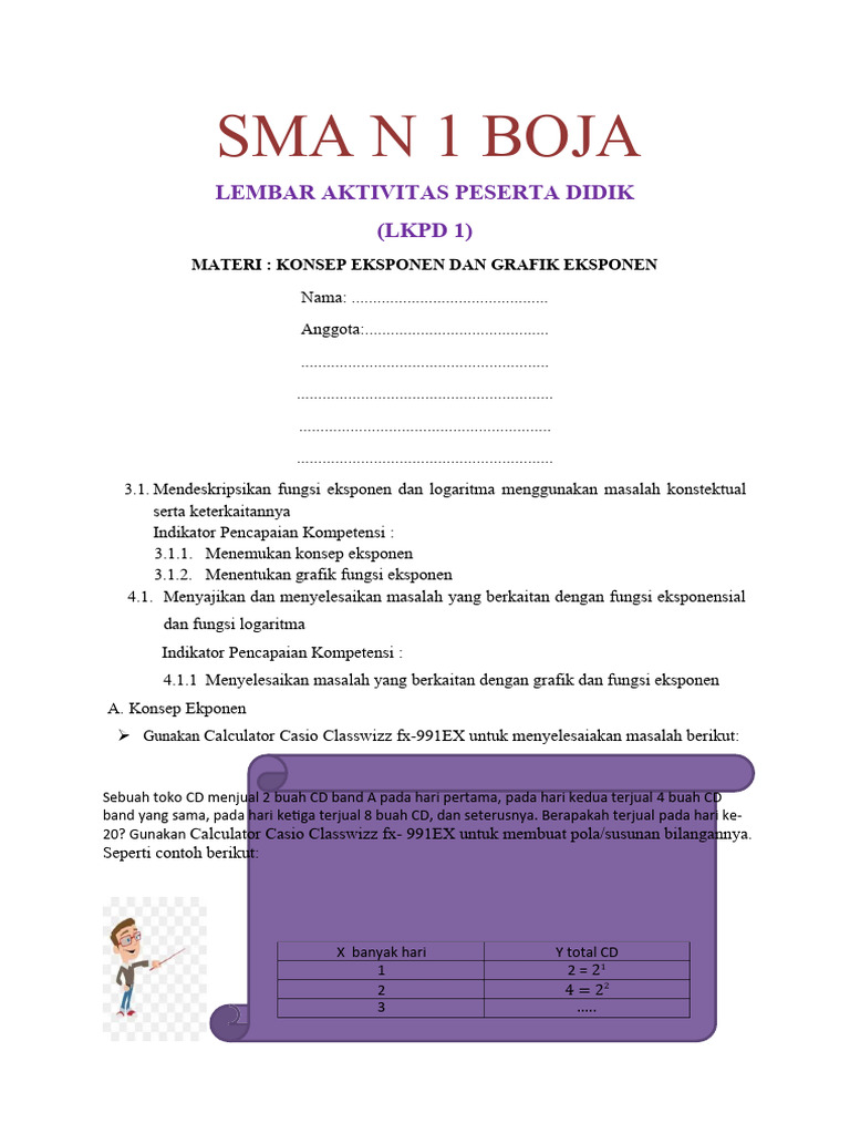 Konsep Dan Grafik Eksponen | PDF