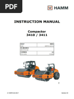 Hamm HD13 HD14 Tandem Roller Tractor Operating Manual PDF | PDF