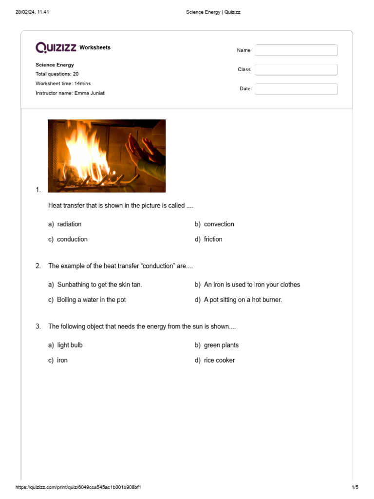 Energy 2 | PDF | Renewable Energy | Heat Transfer