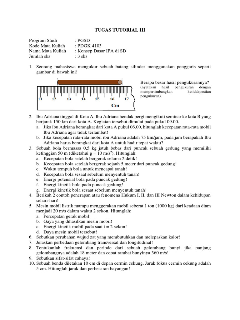 Tugas Tutorial Iii | PDF