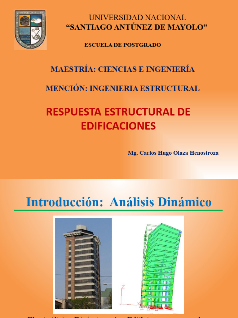 Analisis Dinamico de Edificaciones | Descargar gratis PDF | Física | Mecanica clasica