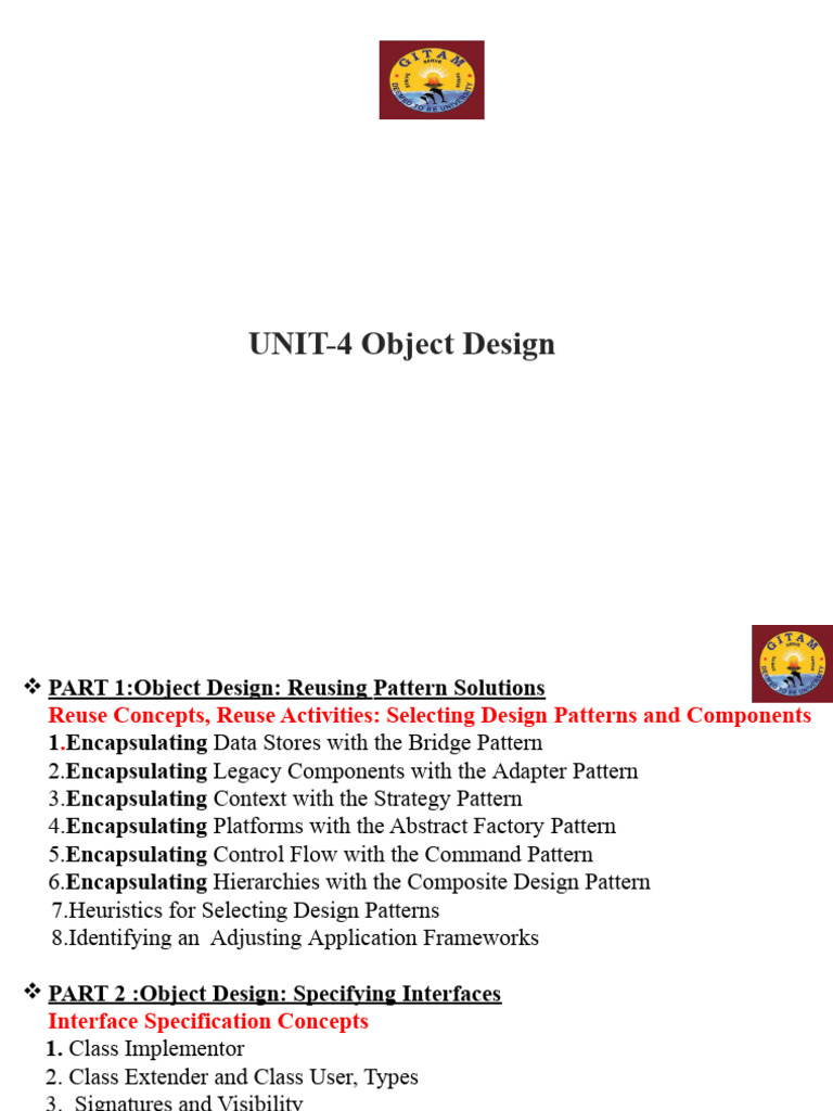 Final UNIT-4 | PDF | Class (Computer Programming) | Method (Computer Programming)