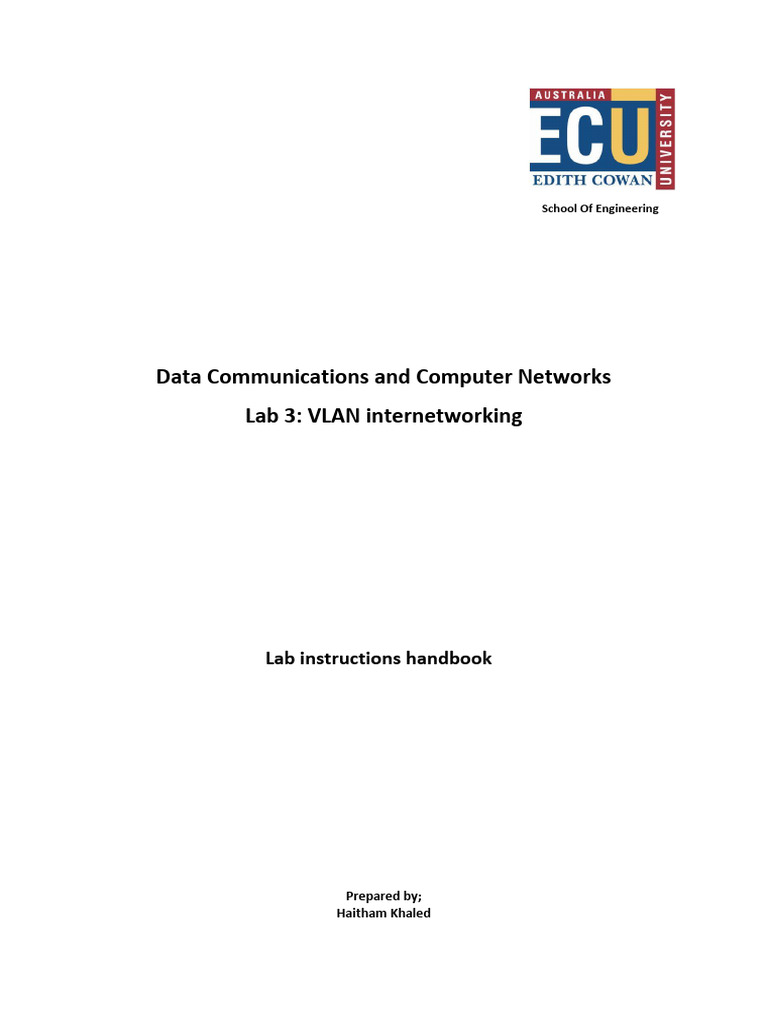 Lab 3 Instructions 1 Pdf Computer Network Router Computing 