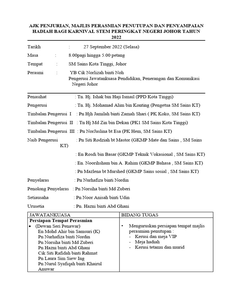 Ajk Karnival Stem | PDF