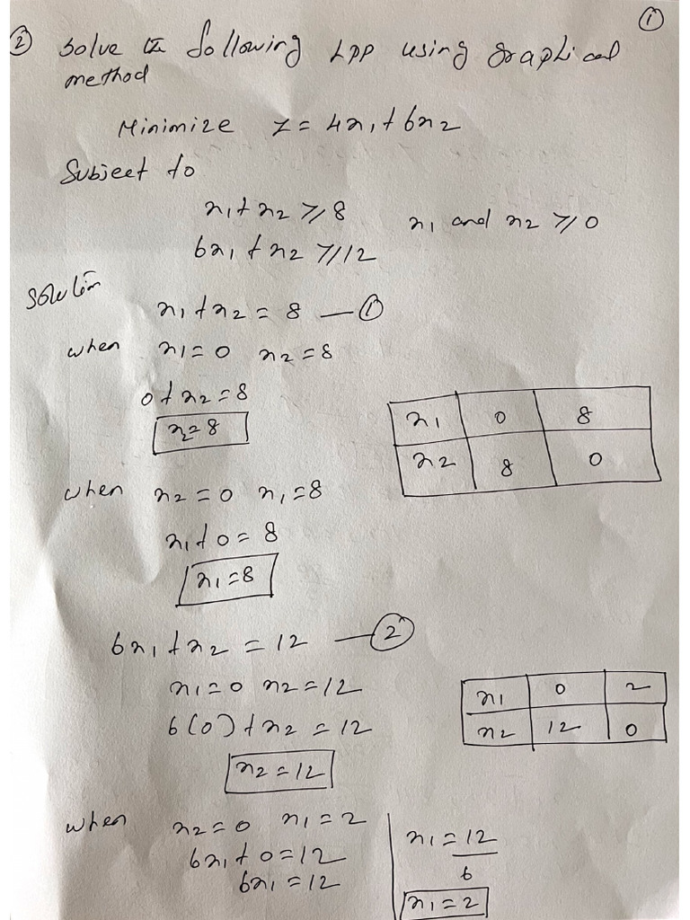 Maths Document | PDF