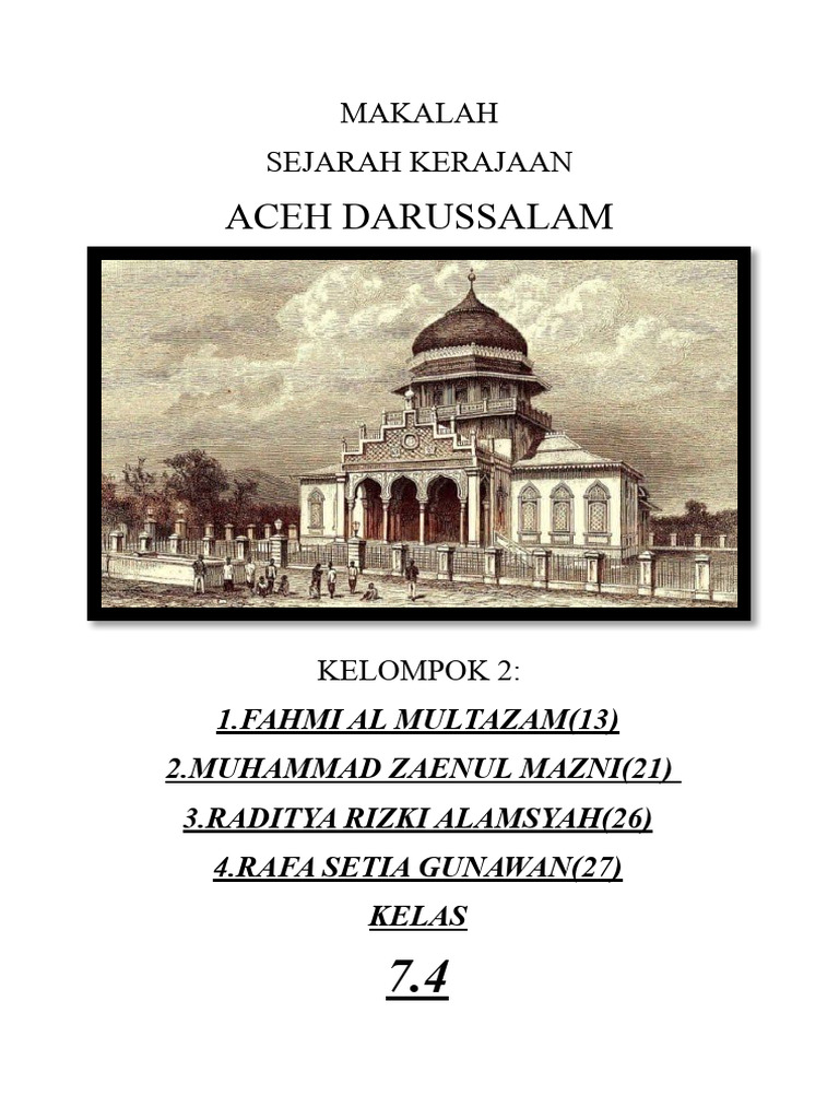 Keraj'aang Aceh | PDF | Sejarah | Klasik
