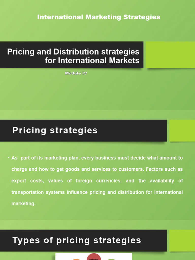 Pricing and Distribution Strategy | Download Free PDF | Pricing | Prices
