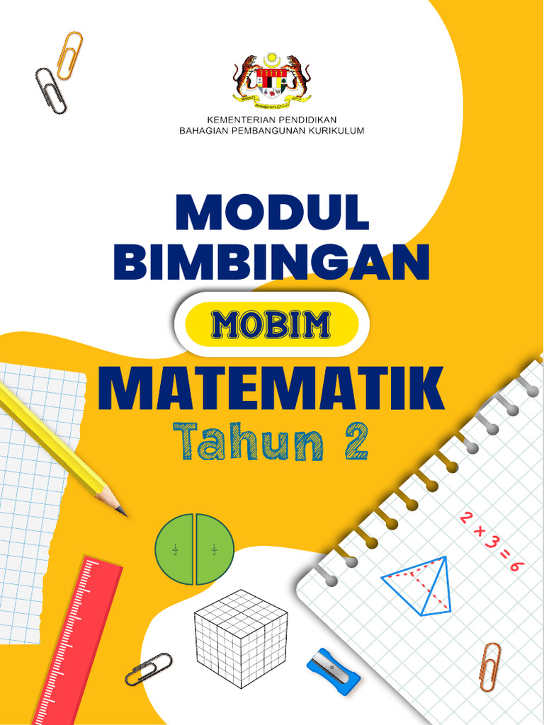 Mobim Matematik Tahun 2 Isbn | PDF