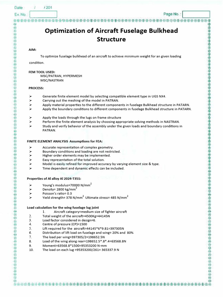04 Weight Optimization | PDF | Finite Element Method | Stress (Mechanics)
