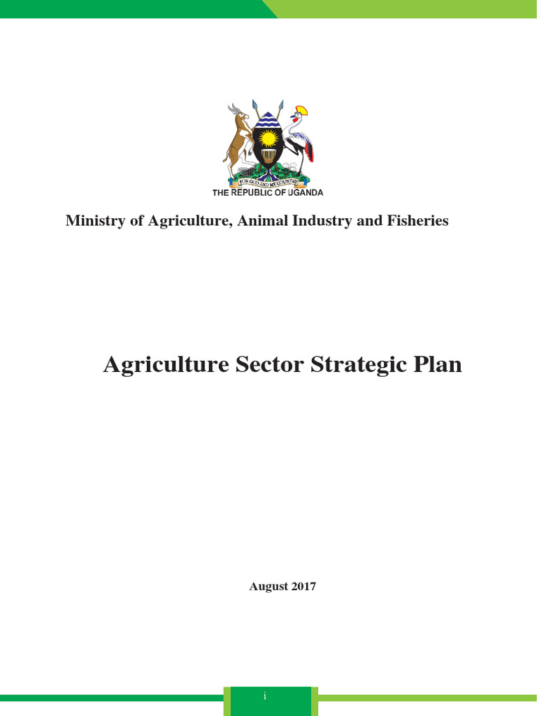Revised Agriculture Sector Strategic Plan with Malabo Indicators August ... Revised Agriculture Sector Strategic Plan with Malabo Indicators August ...