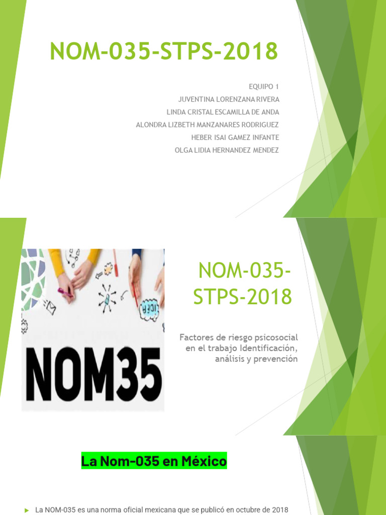 NOM-035-STPS-2018 | PDF | Business | Violencia