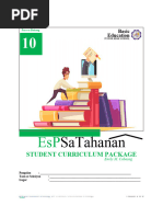 DETAILED LESSON PLAN ESP 10 2nd Teaching | PDF