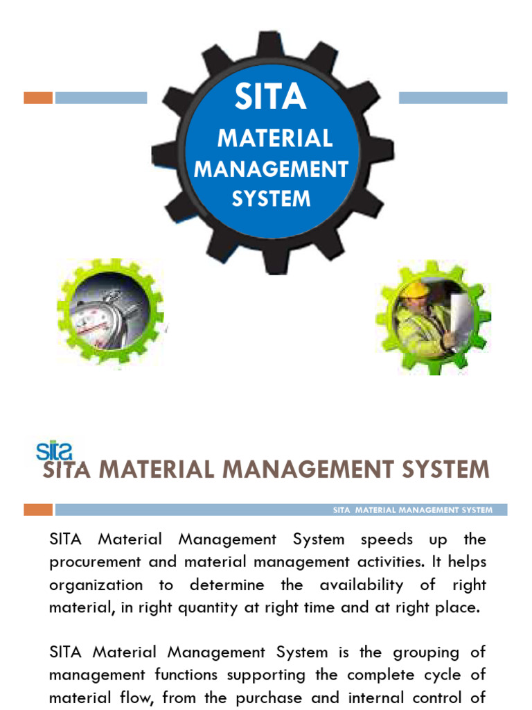 SITA Management | PDF | Inventory | Business