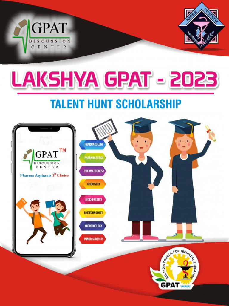 GPAT 2023 Scholarship & Test Series | PDF