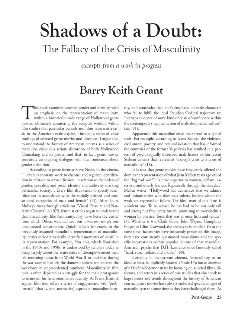 Cinephile Vol4 Big Part 8 | PDF | Masculinity