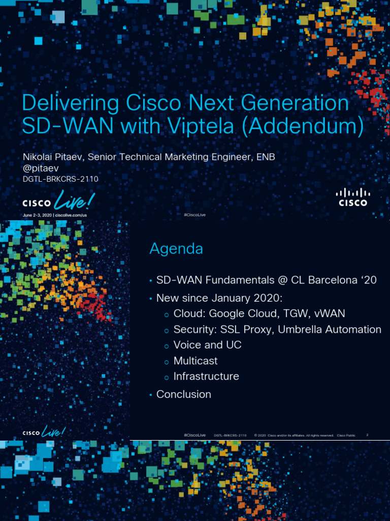 SDWAN Viptela Guide | PDF | Transport Layer Security | Proxy Server