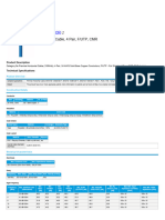 Cable Velocity Factor and Loss Data | PDF | Coaxial Cable | Polyethylene