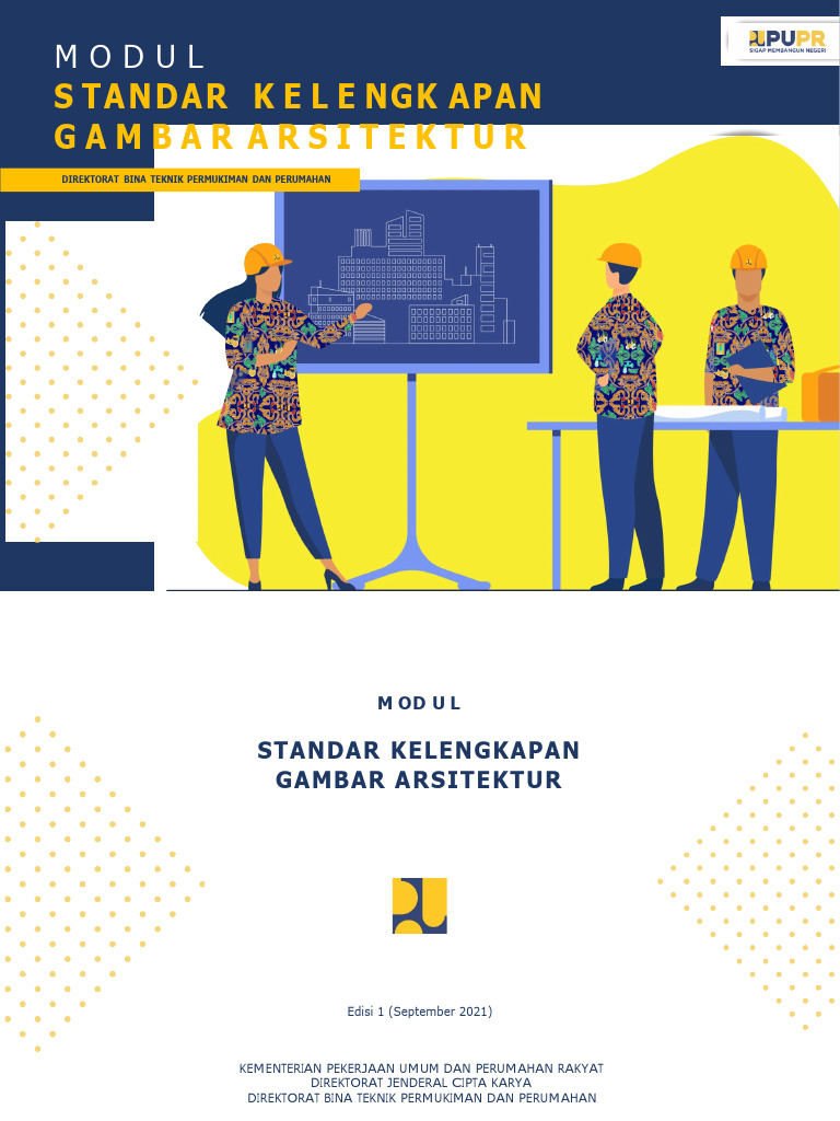 Modul Standar Kelengkapan Gambar Perancangan Arsitektur1 | PDF