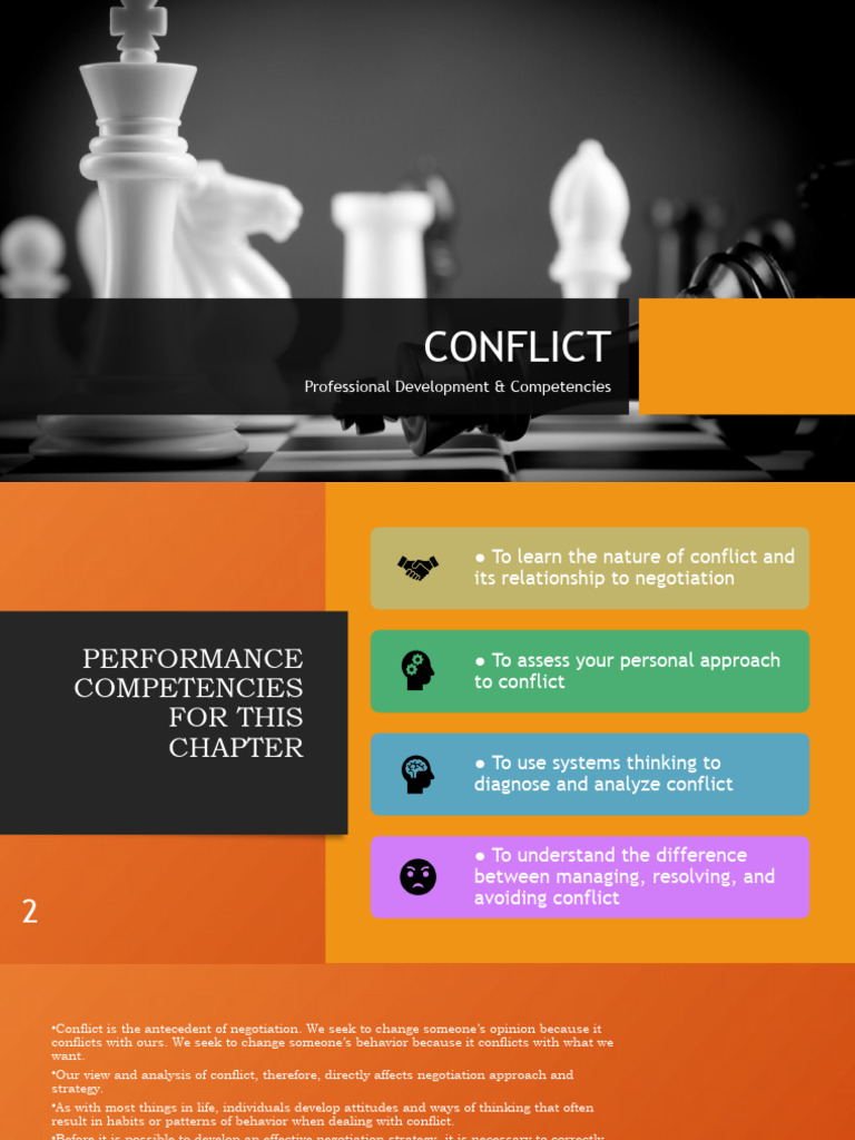 Conflict | PDF | Negotiation | Thought