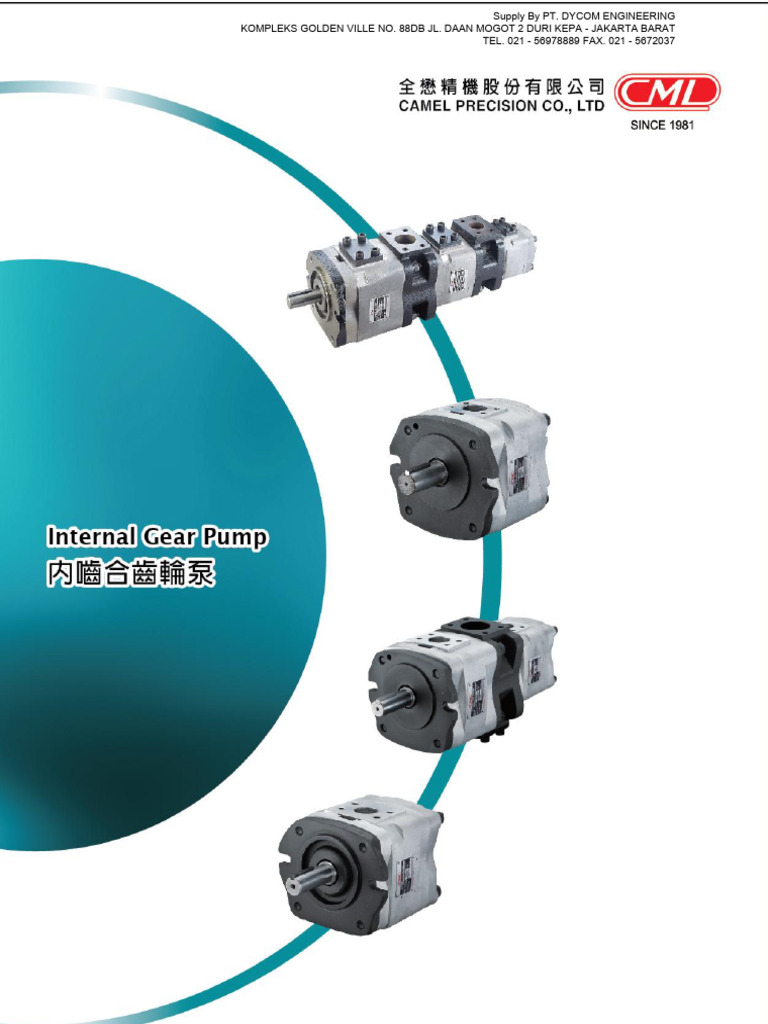 Internal Gear Pump Camel by Dycom | PDF | Technology & Engineering