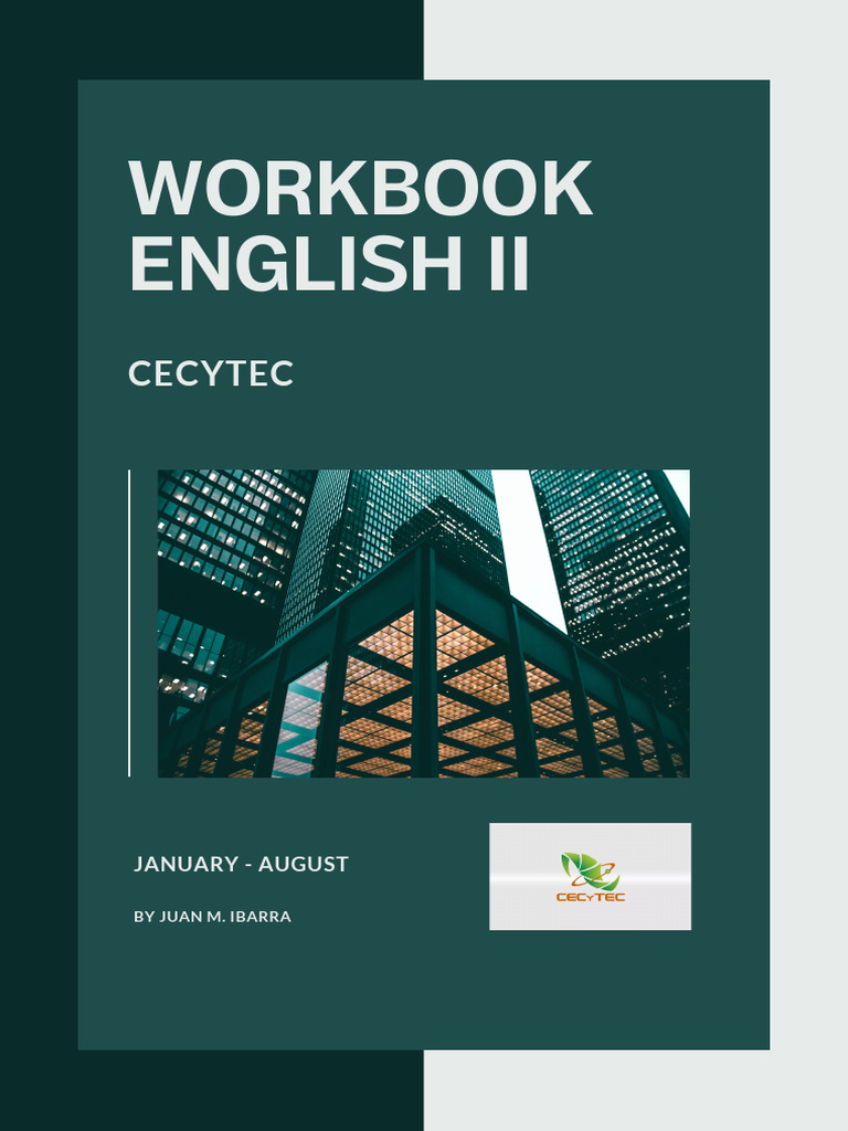 Cuadernillo Inglés II | PDF | Linguistic Typology | Syntax