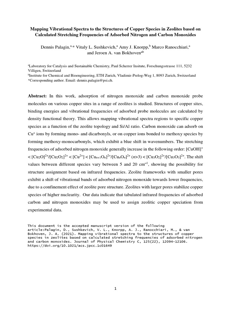 Palagin-2021-Mapping Vibrational Spectra To The - (Accepted Version ...
