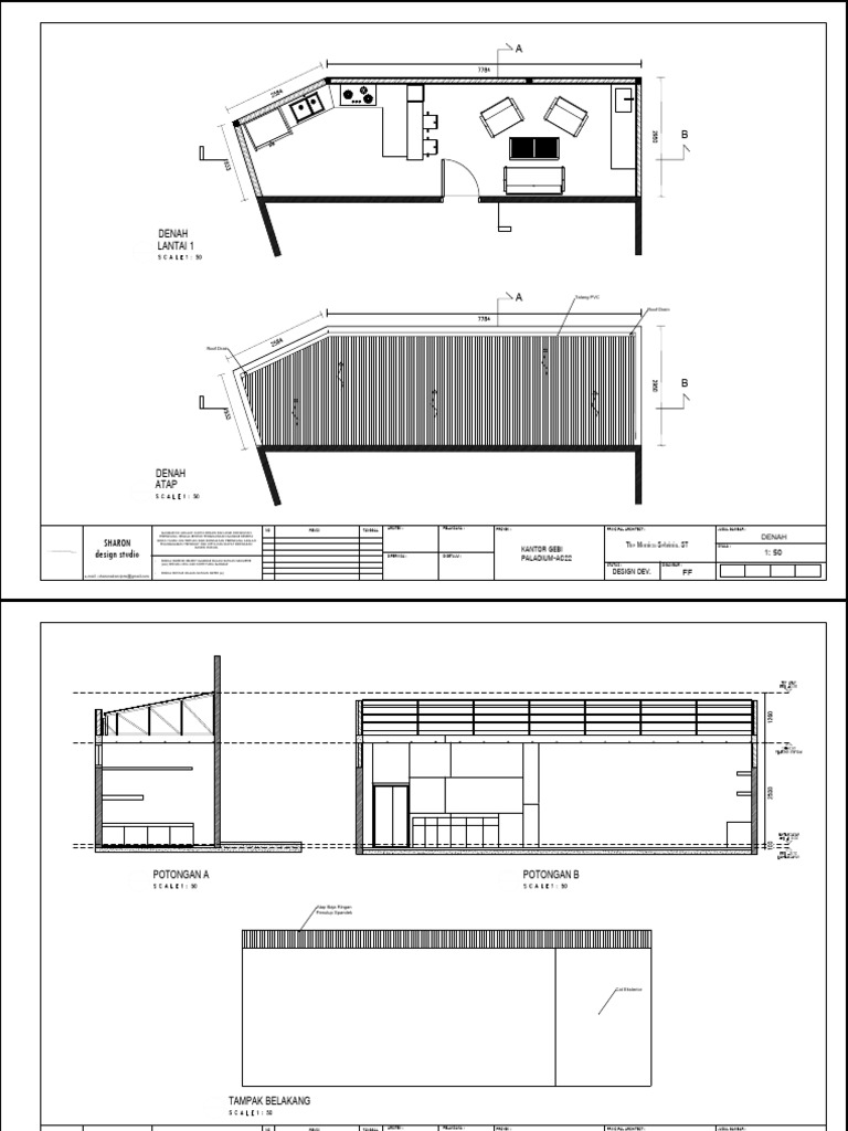 Denah MEP Kantor Gebi Paladium AC22 | PDF
