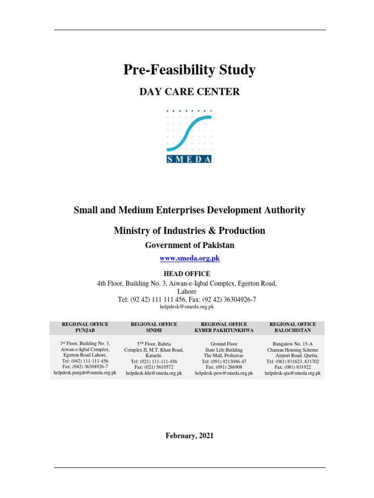 Day Care Center Project Cost Overview | PDF | Internal Rate Of Return ...