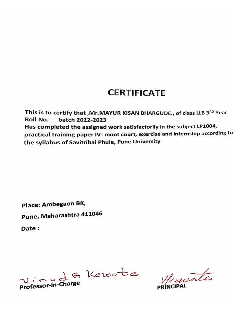 Moot Court Journal | PDF