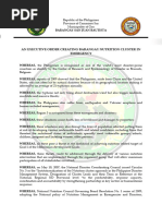 Monthly Accomplishment Report-Bns | PDF | Determinants Of Health | Food ...