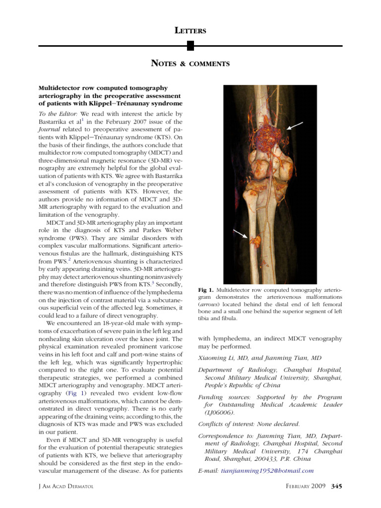 Multidetector Row Computed Tomography Arteriograph | PDF | Angiography ...