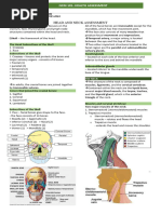 Head and Neck Assessment Guide | PDF | Neck | Anatomy