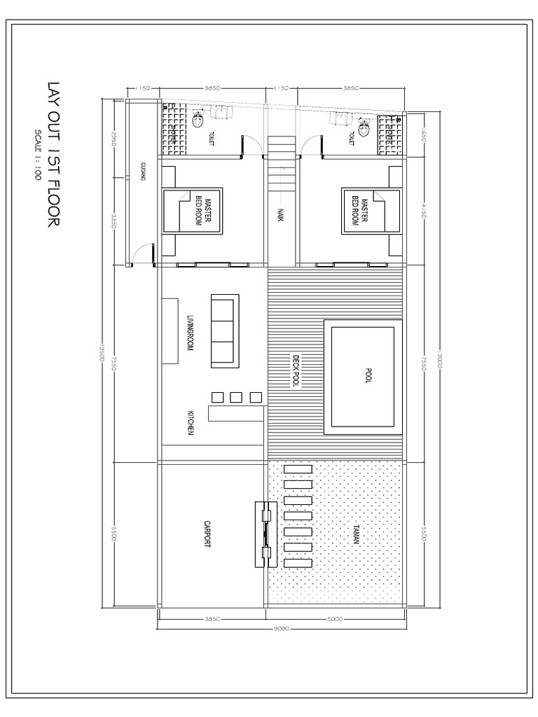 Denah Rumah 2d Dan 3d | PDF