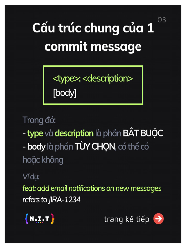 Lưu Ý Khi Commit | PDF