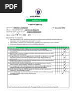 COT Observation Notes Form 2024-2025 | PDF