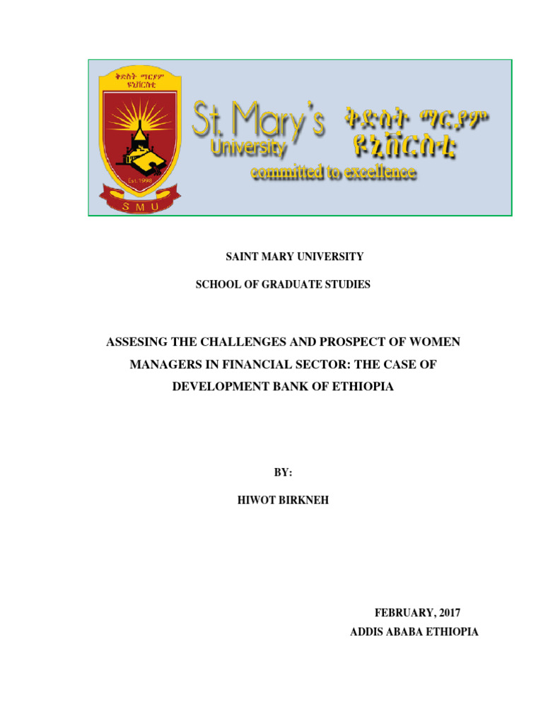 Hiwot Birkneh Tewachew | PDF | Leadership | Mentorship